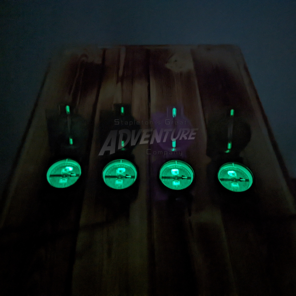 G.I. Military Phosphorescent Lensatic Compass Model #27 | Cammenga ...