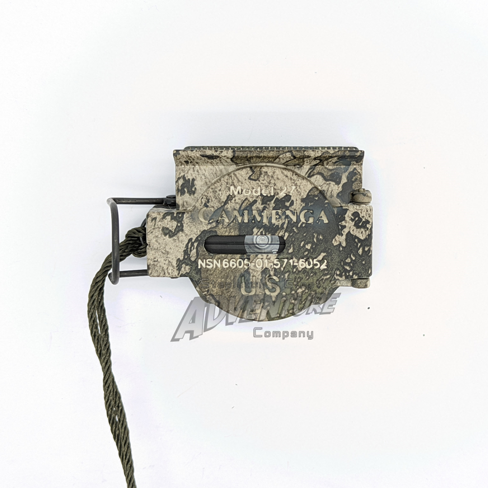 G.I. Military Phosphorescent Lensatic Compass Model #27 | Cammenga ...