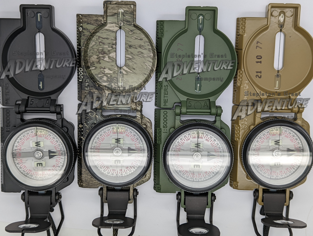 G.I. Military Tritium Lensatic Compass Model #3H | Cammenga | Adventure ...