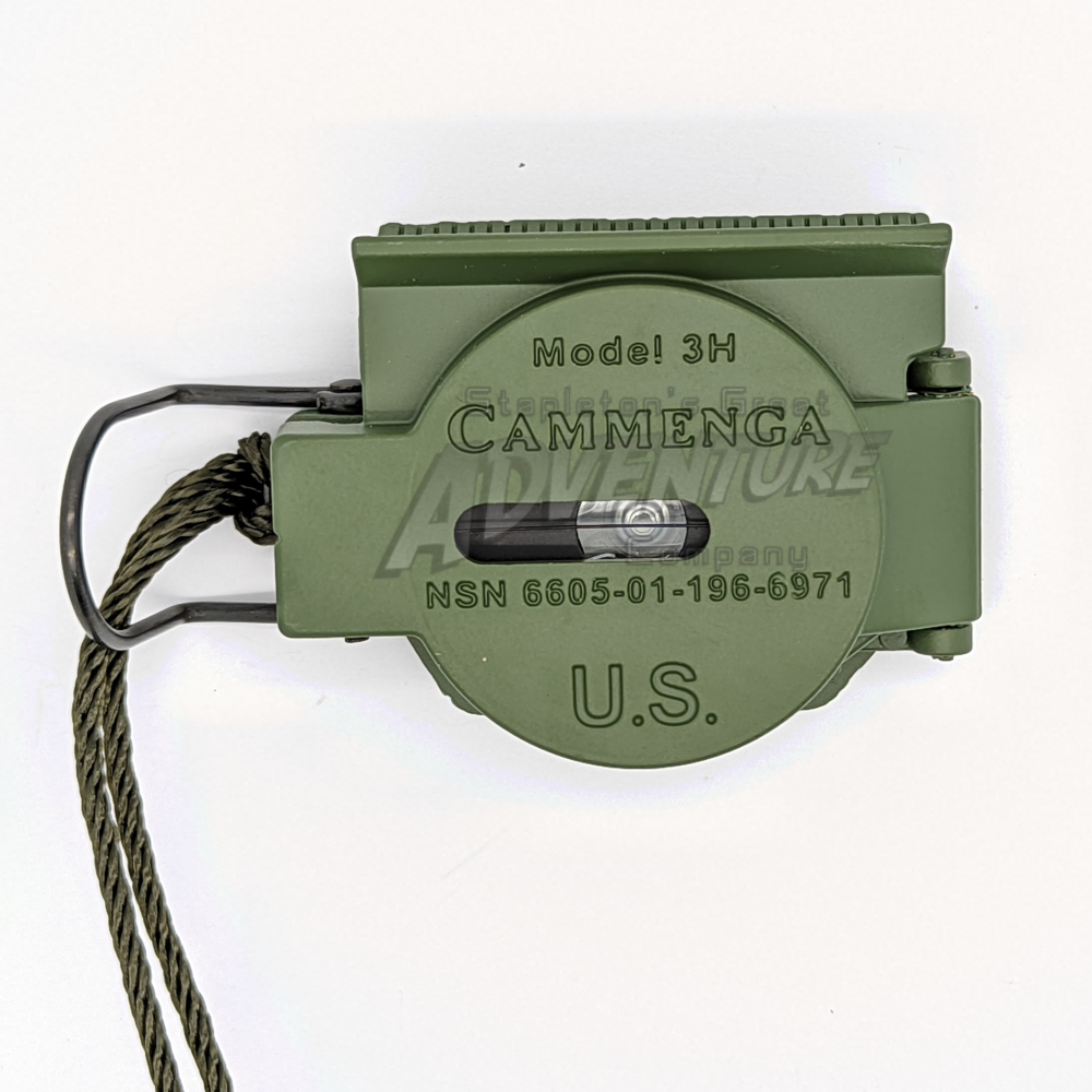 G.I. Military Tritium Lensatic Compass Model #3H | Cammenga | Adventure ...