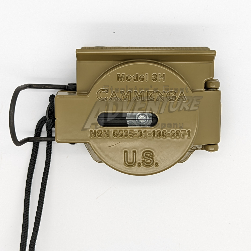 G.I. Military Tritium Lensatic Compass Model #3H | Cammenga | Adventure ...