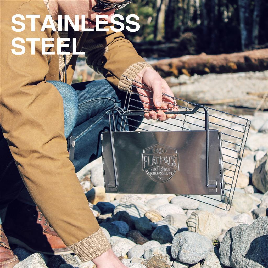 Flatpack Portable Grill and Firepit | UCO® | Adventure Gear Canada