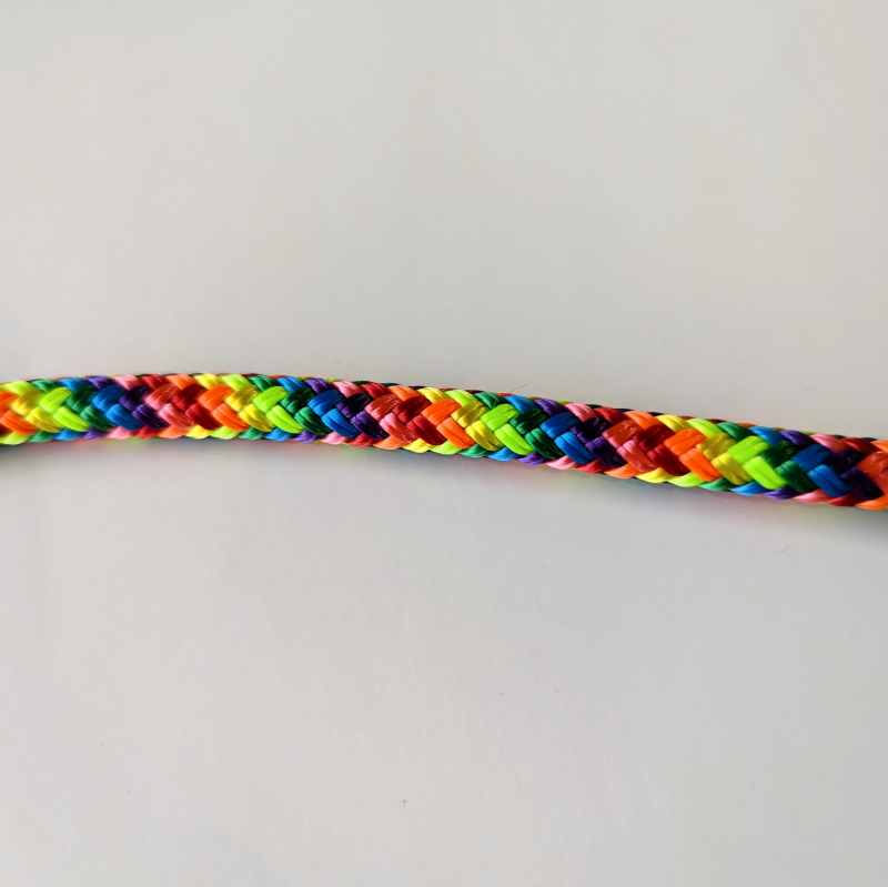 Rainbow | 1/4" Double Braid Polyester Halter and Yacht Rope | Adventure ...