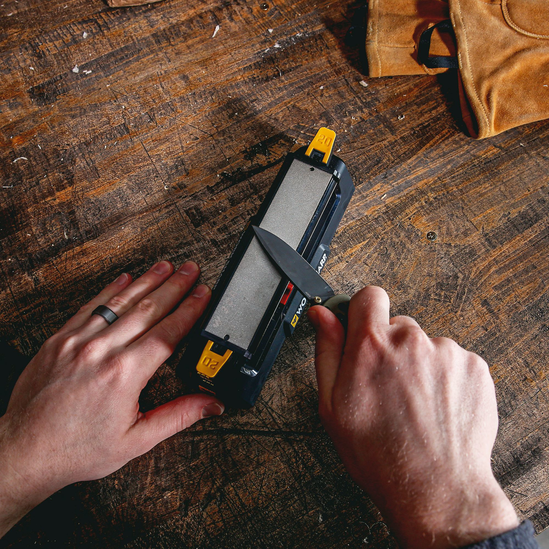 Benchstone Knife Sharpener™ | Work Sharp® | Knife Store Canada