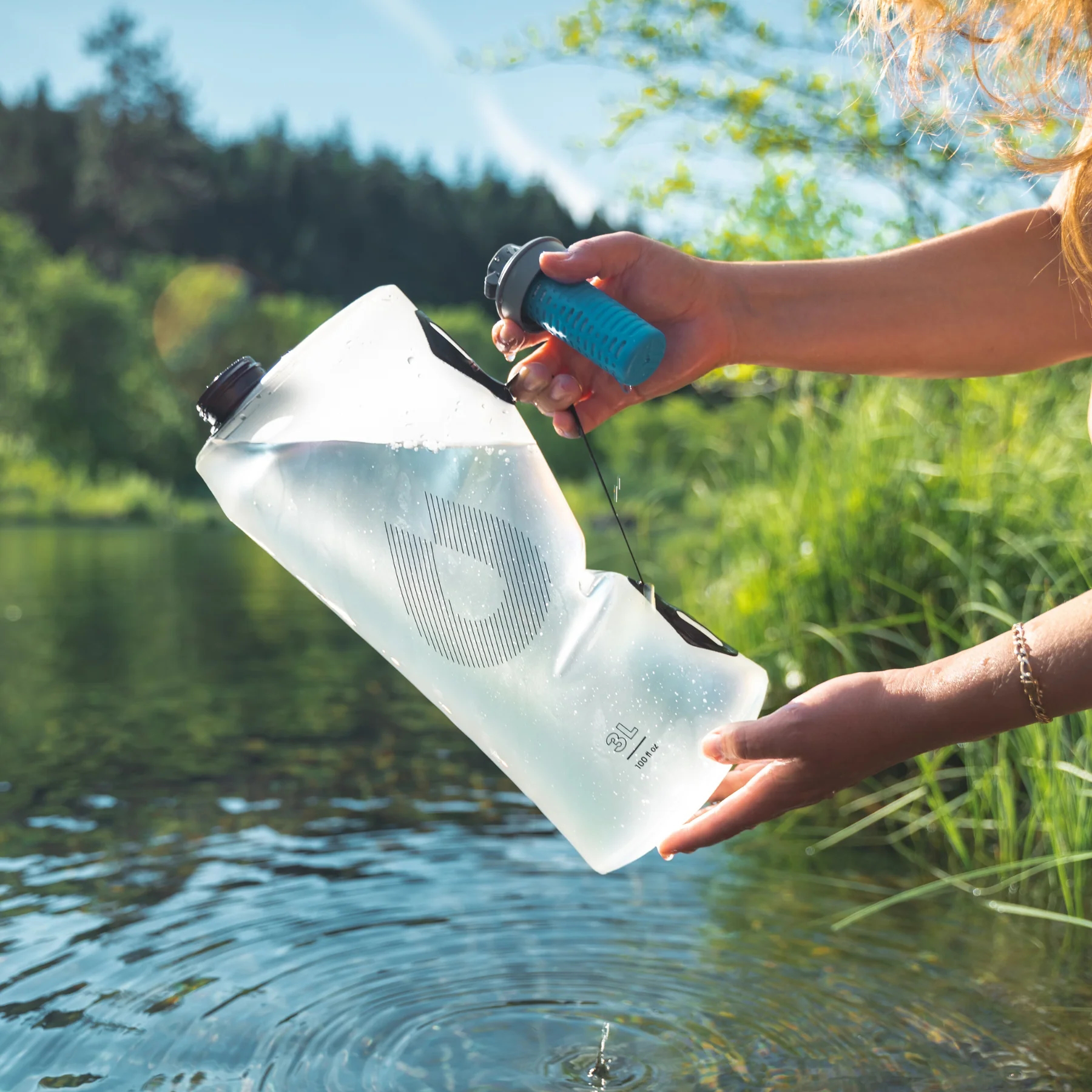 Seeker™+ 3L Water Filter System | HydraPak® | Adventure Gear Canada