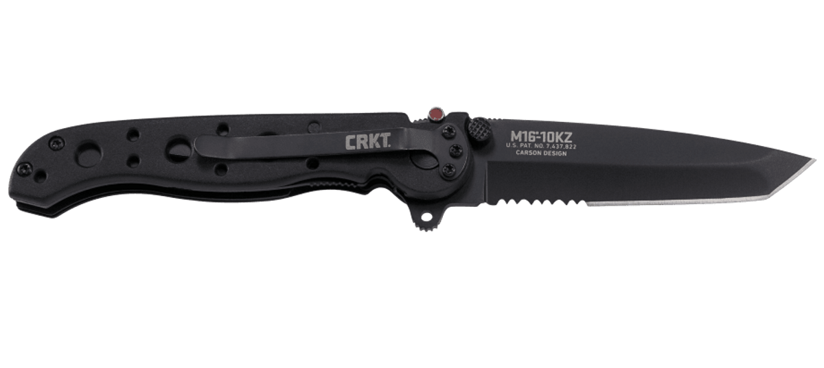 M16®-10KZ Serrated Tanto Folding Knife | CRKT® | Knife Store Canada