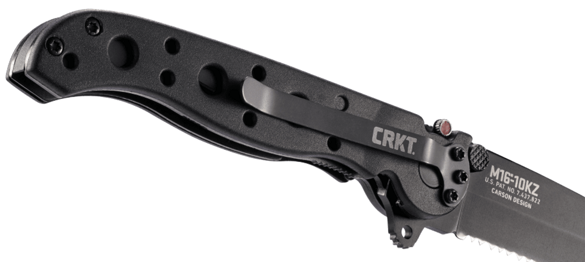 M16®-10KZ Serrated Tanto Folding Knife | CRKT® | Knife Store Canada