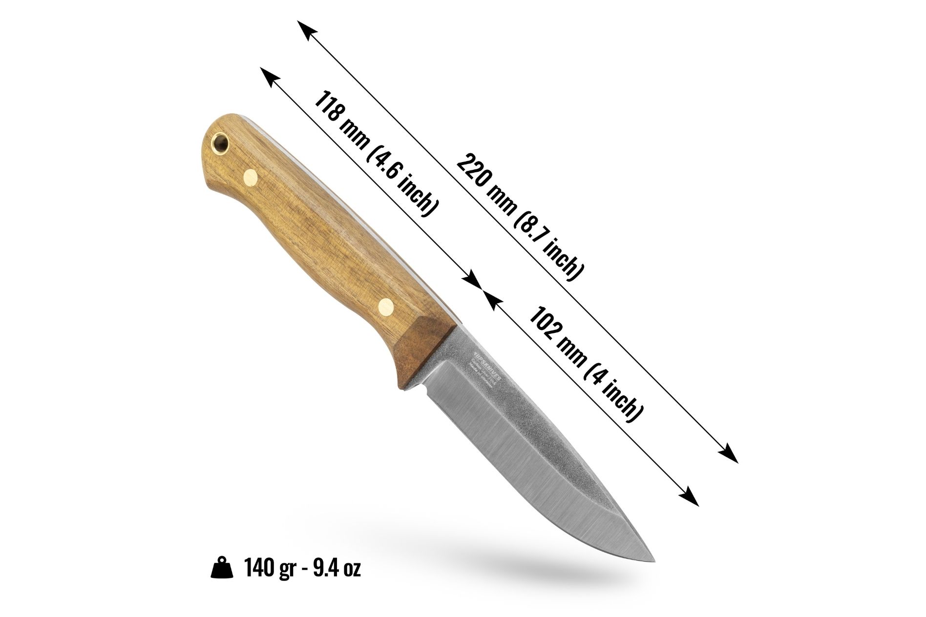 Bushmate Version 1.0 Carbon Steel *Slightly Rusted* | BPS Knives ...