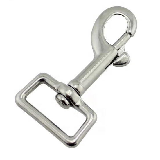 Stainless Steel Dog Leash Snap Hook – 19 x 59mm Bolt Clip | Rust ...